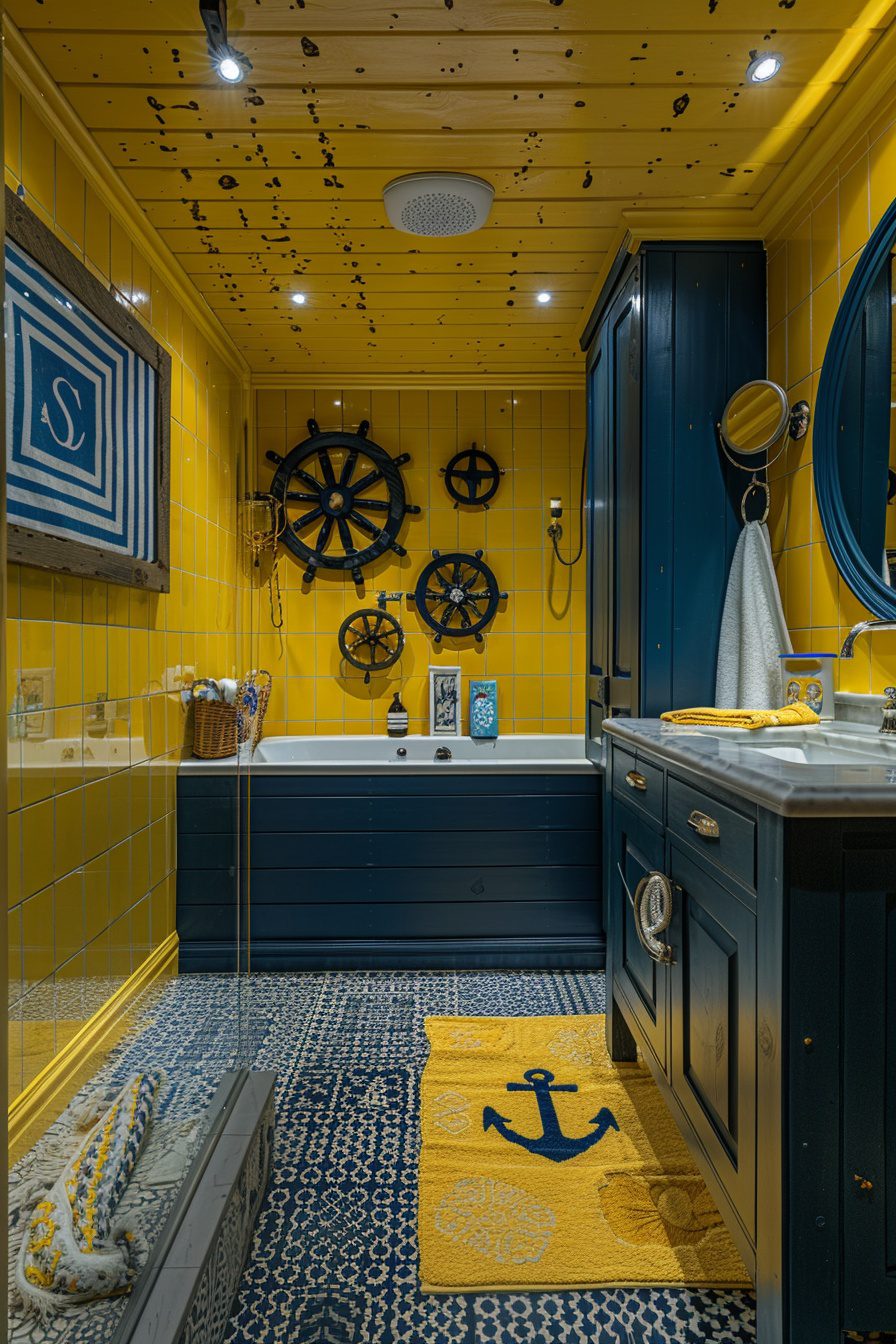 29 Yellow Bathroom Decor Ideas To Add A Splash Of Sunshine