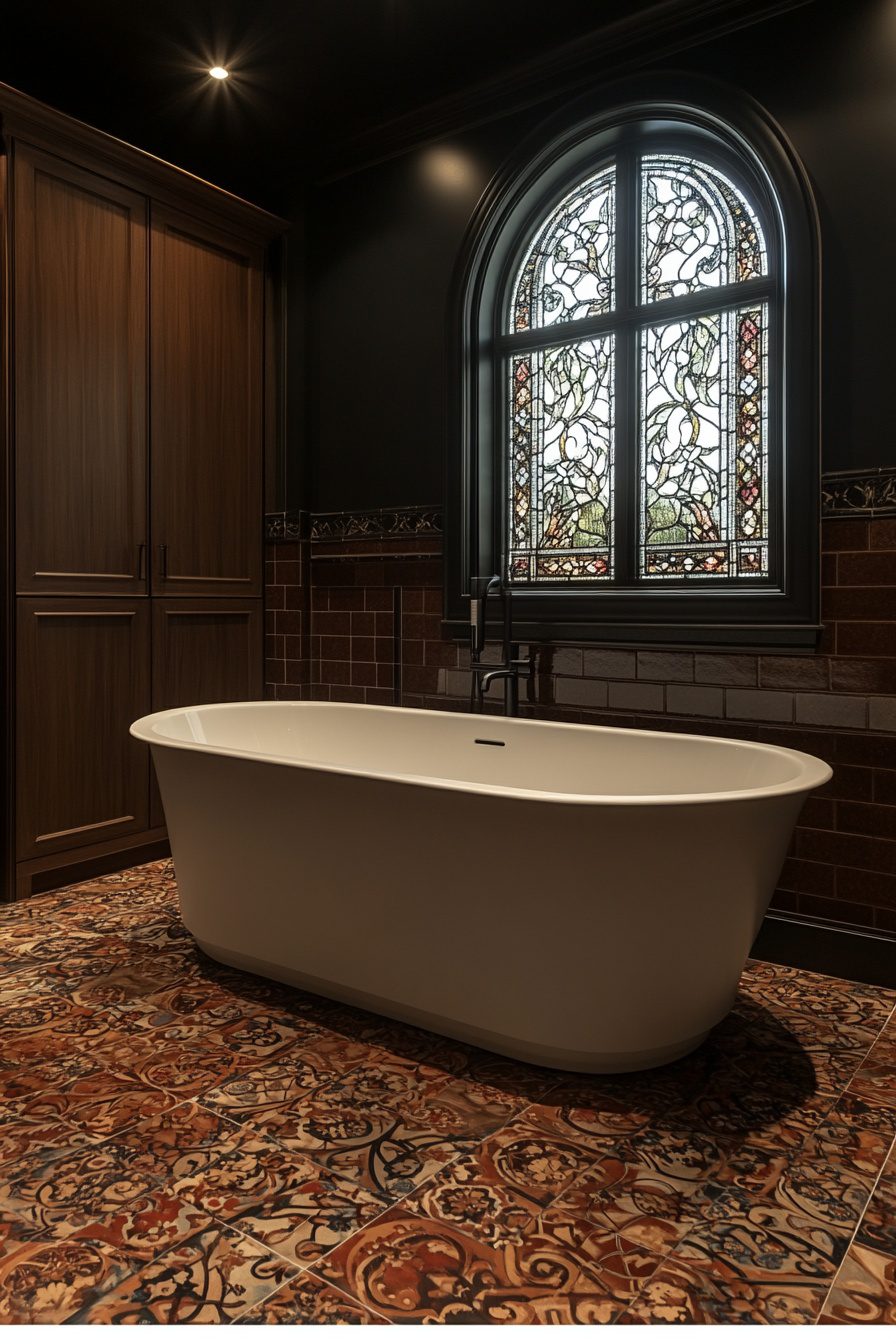 29 Vintage Modern Master Bath Ideas That Marry Classic Charm With ...