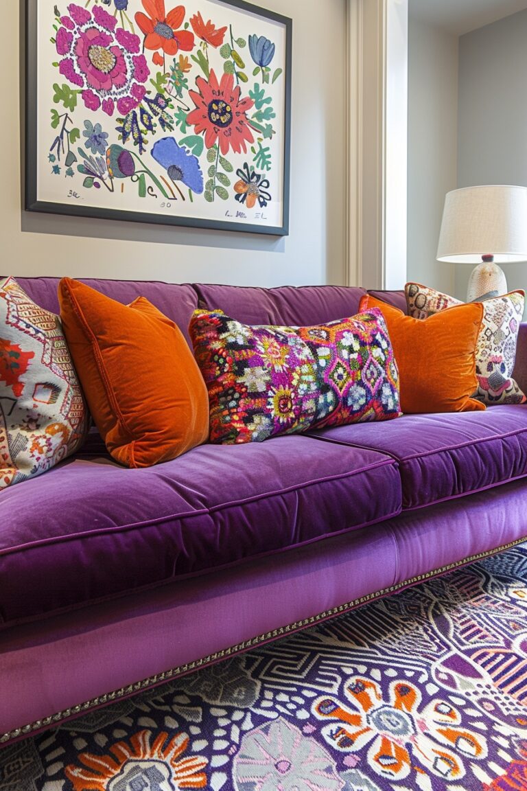 29 Cozy Maximalism Decor Ideas To Blend Bold Design With Cozy Comfort