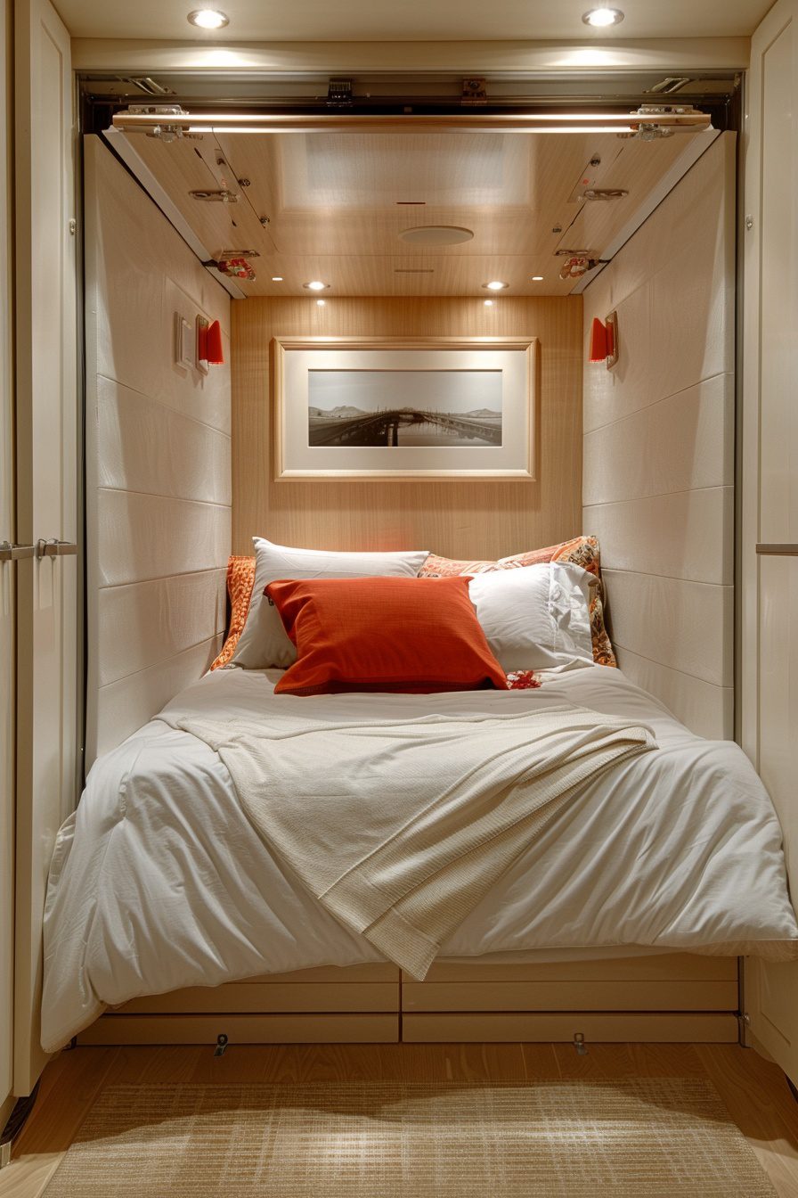 29 Tiny Bedroom Apartment Ideas For A Space-Saving Makeover