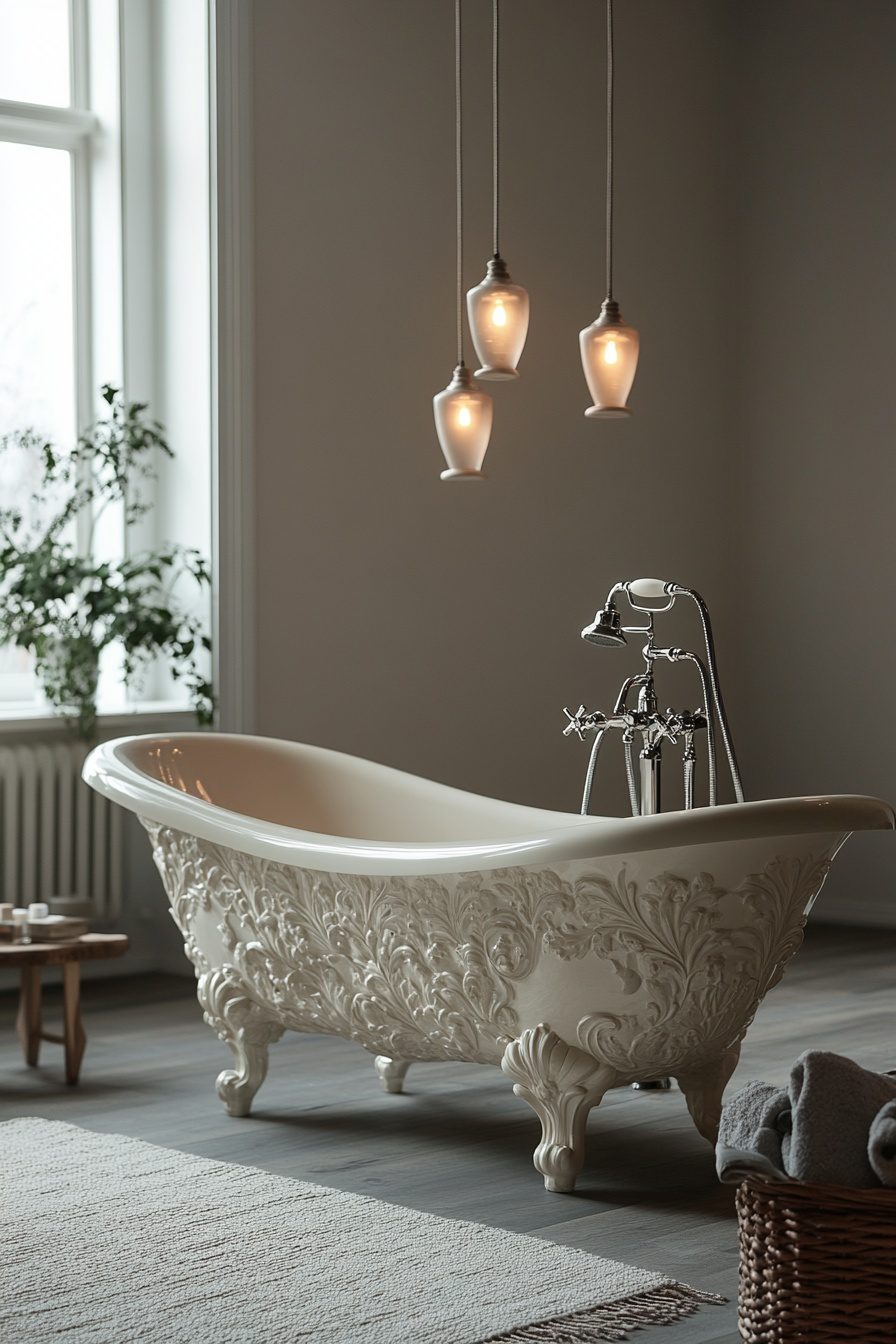 29 Vintage Modern Bathroom Ideas For A Beautiful Blend Of Nostalgia And ...