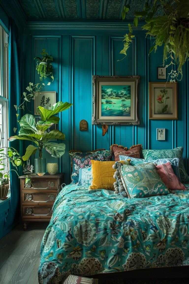 29 Blue Witchy Bedroom Ideas To Create A Magical Sanctuary