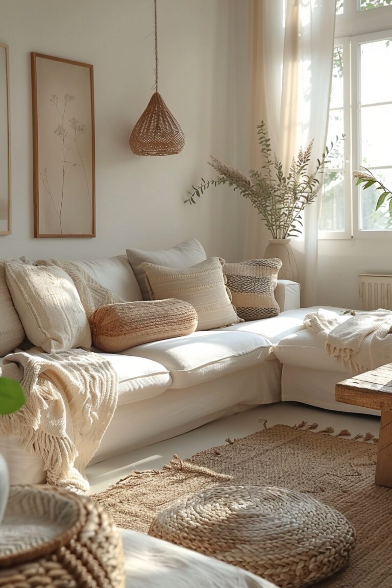 29 Scandi Boho Living Room Ideas For A Perfect Mix Of Simple And Cozy