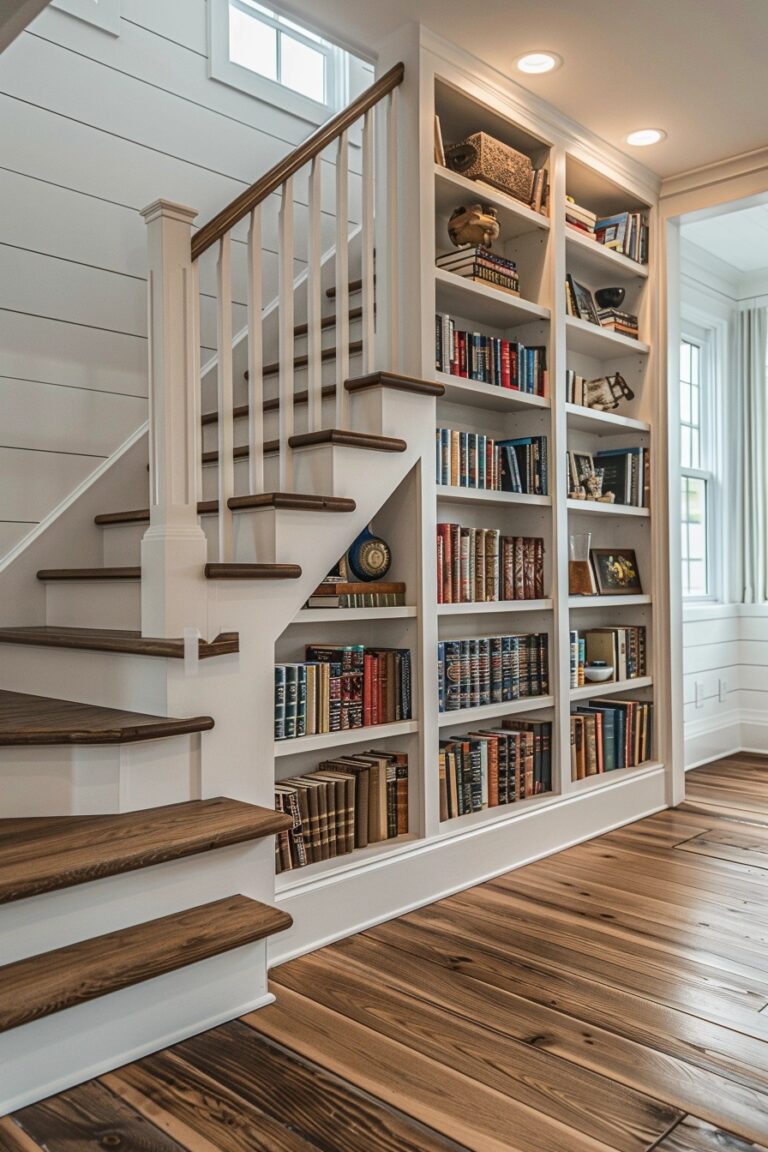 29 Staircase Storage Under Stairs Ideas For Clever Organizing Solutions