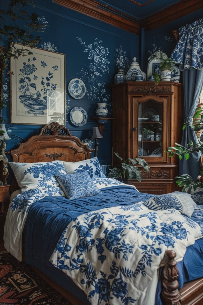 29 Blue Witchy Bedroom Ideas To Create A Magical Sanctuary