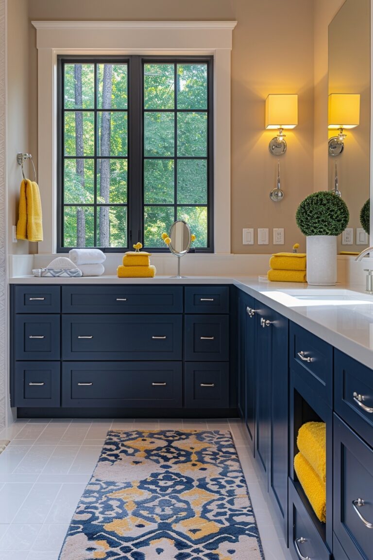 29 Yellow Bathroom Decor Ideas To Add A Splash Of Sunshine