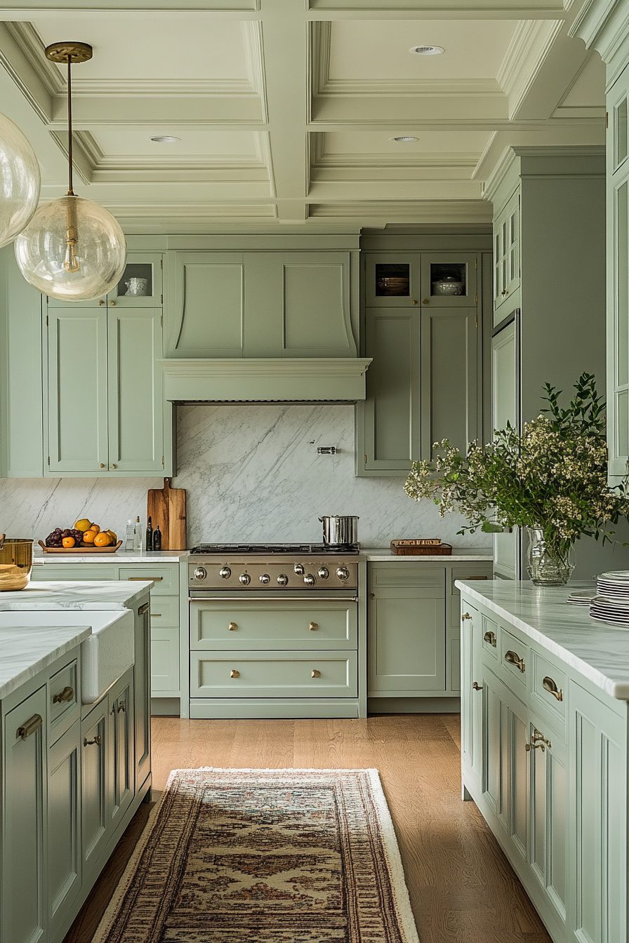 29 Green Kitchen Designs To Transform Your Kitchen Into A Calming Retreat