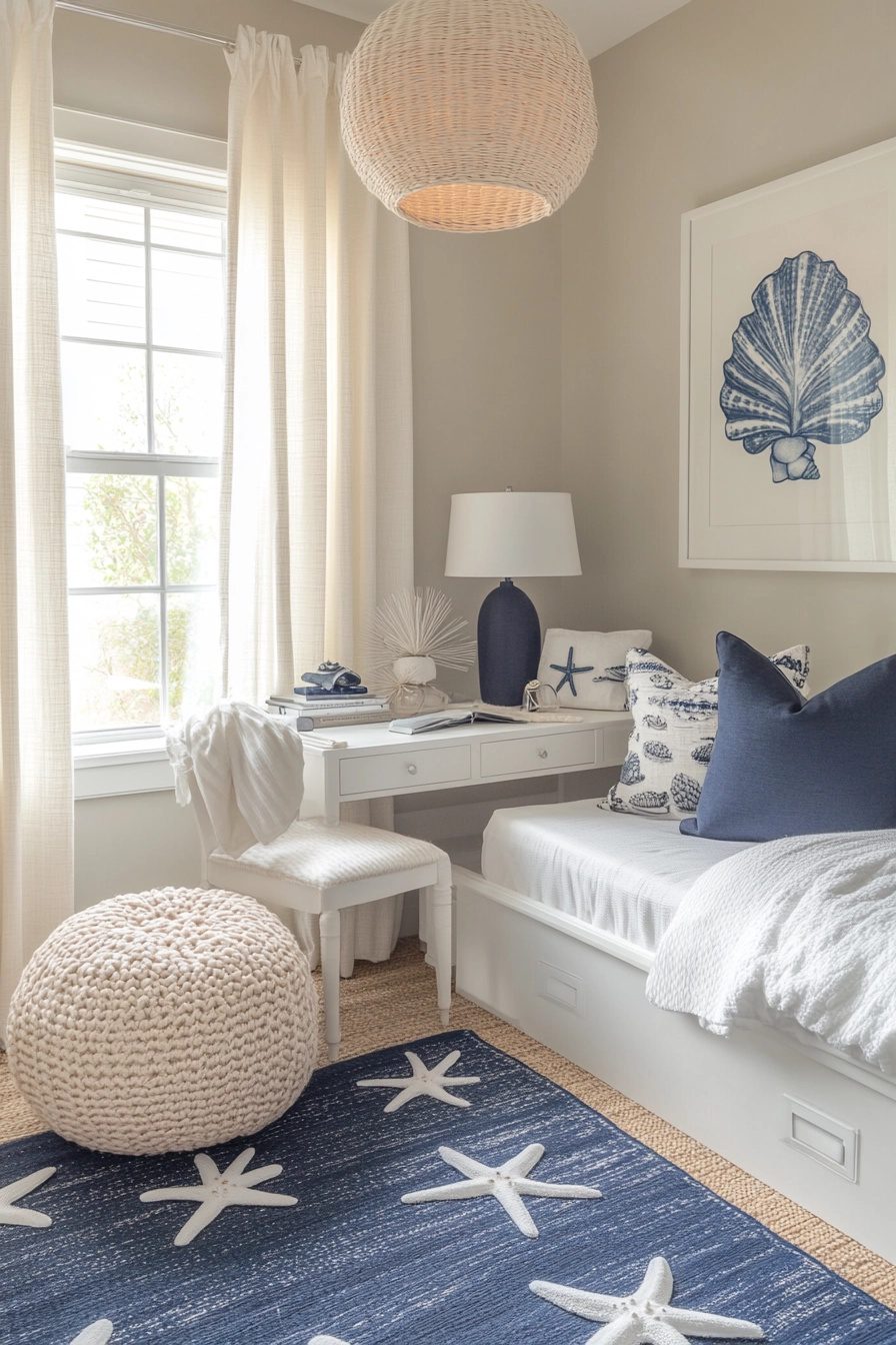 29 Coastal Preppy Dorm Room Ideas To Create A Chic Seaside Escape