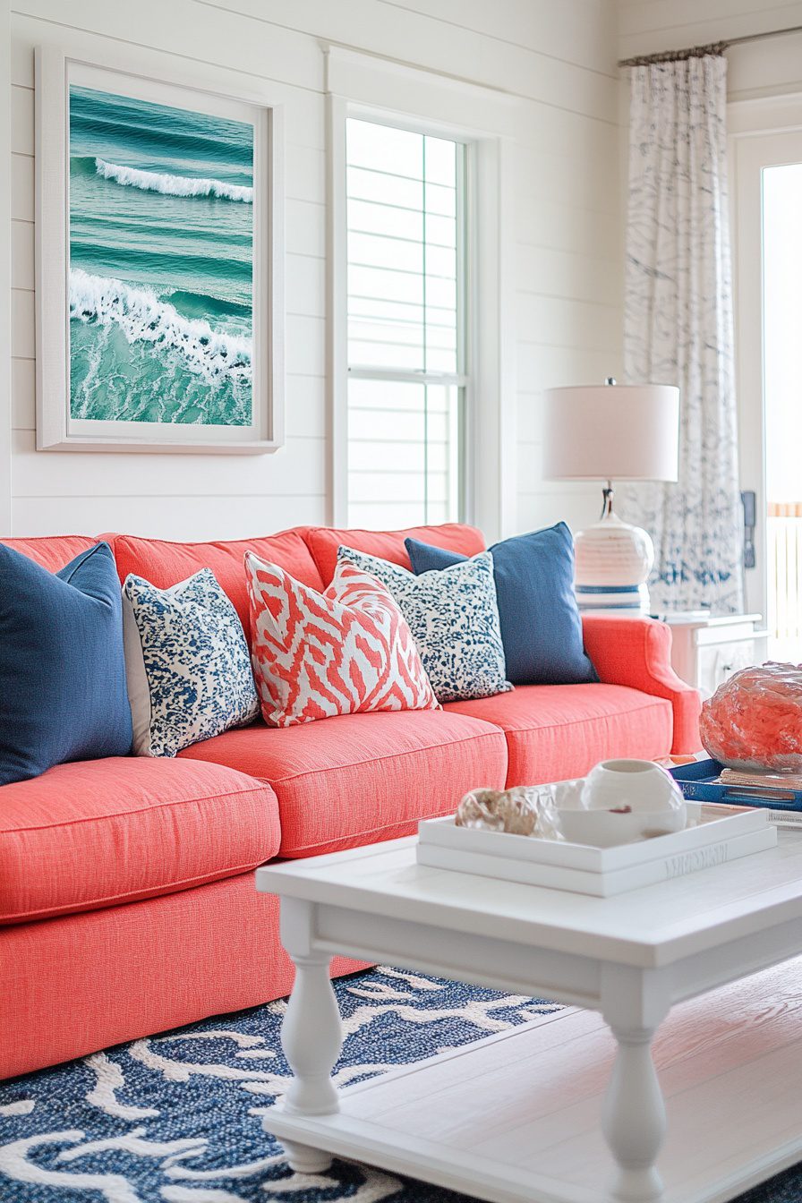 29 Coastal Preppy Interior Ideas To Bring Seaside Charm Indoors