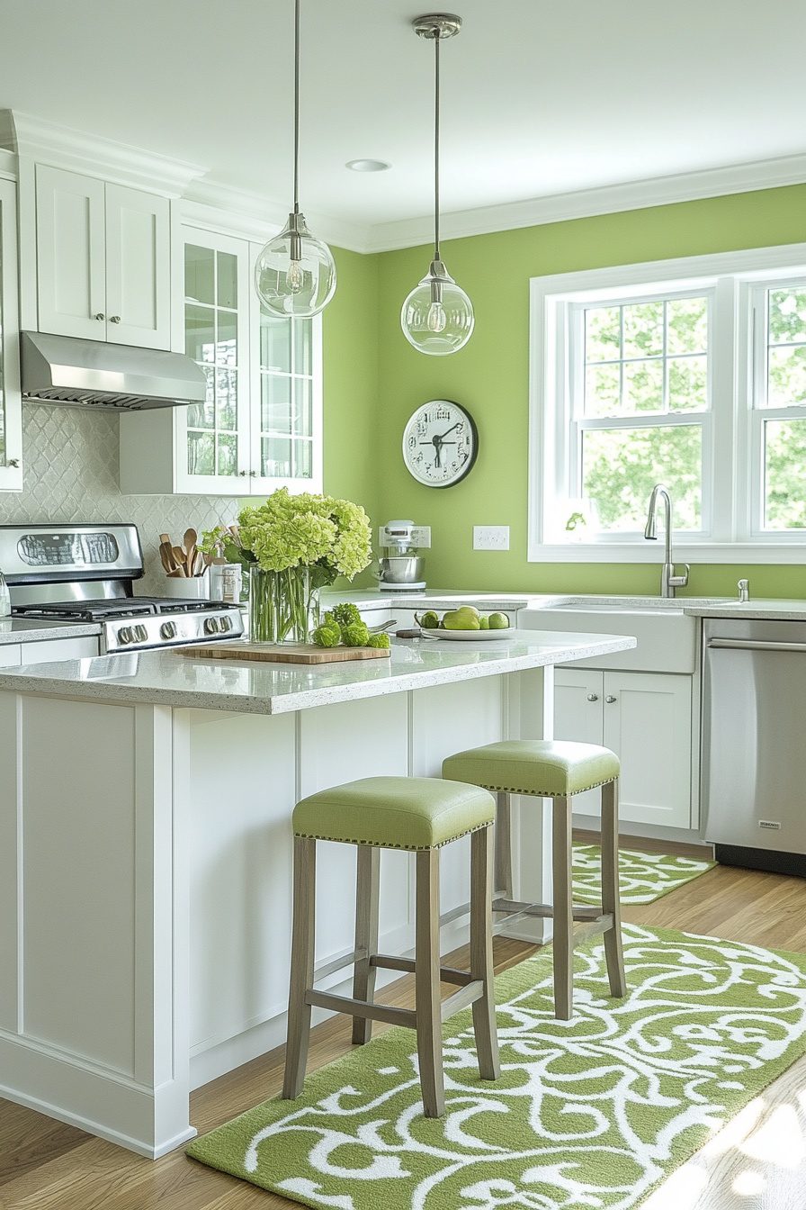 29 Green Kitchen Designs To Transform Your Kitchen Into A Calming Retreat