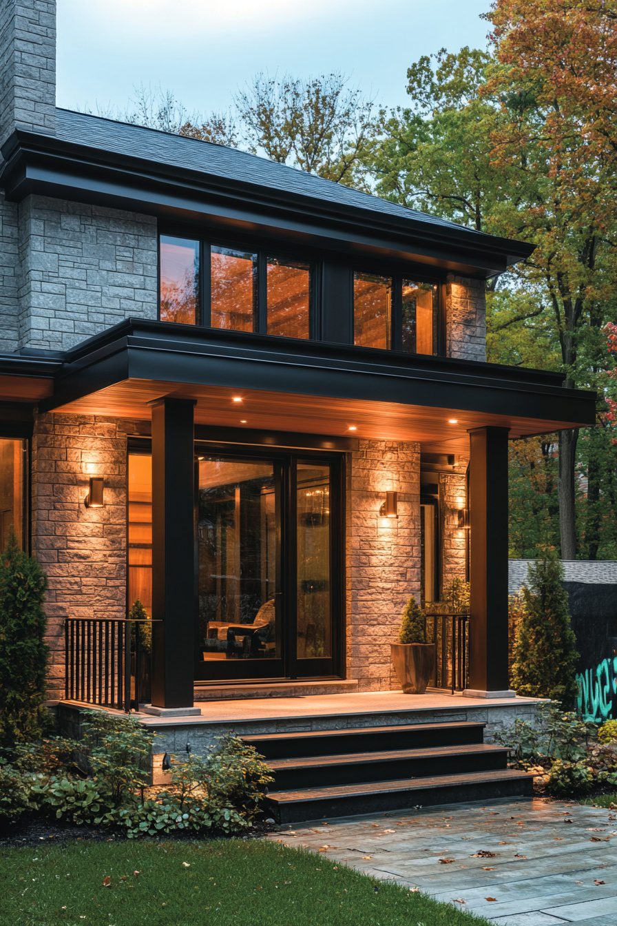 29 Contemporary Front Porches To Transform Your Home’s Exterior