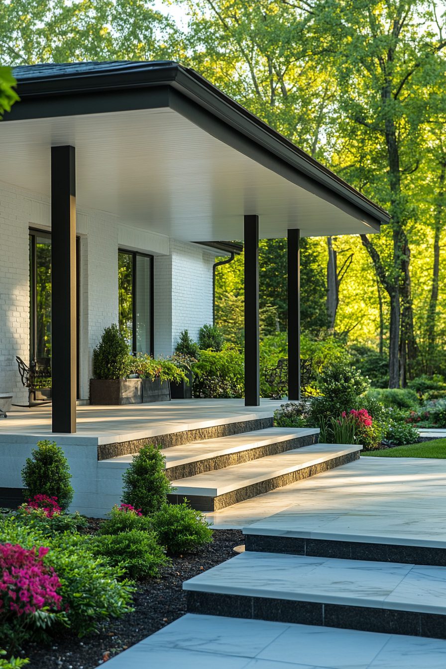 29 Contemporary Front Porches To Transform Your Home’s Exterior