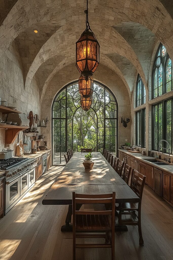29 Western Gothic Kitchen Ideas To Add Drama And Elegance To Your ...