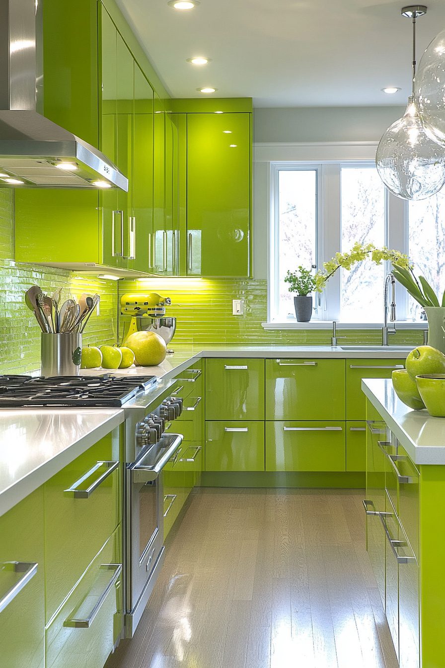 29 Green Kitchen Designs To Transform Your Kitchen Into A Calming Retreat
