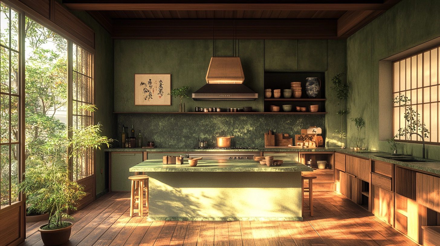 29 Green Kitchen Designs To Transform Your Kitchen Into A Calming Retreat