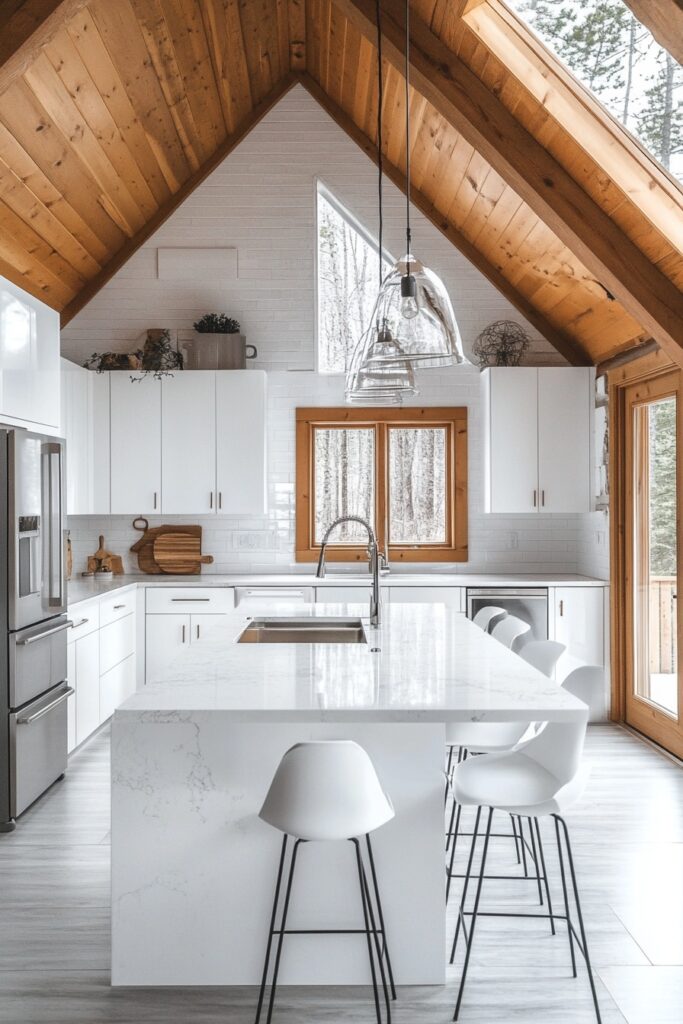 29 Small Cabin Interior Kitchen Ideas To Create A Charming Cooking Space