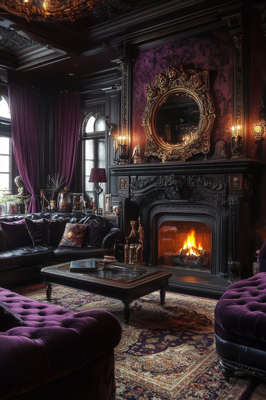 29 Western Gothic Living Room Ideas For A Stylish And Gothic-Inspired ...