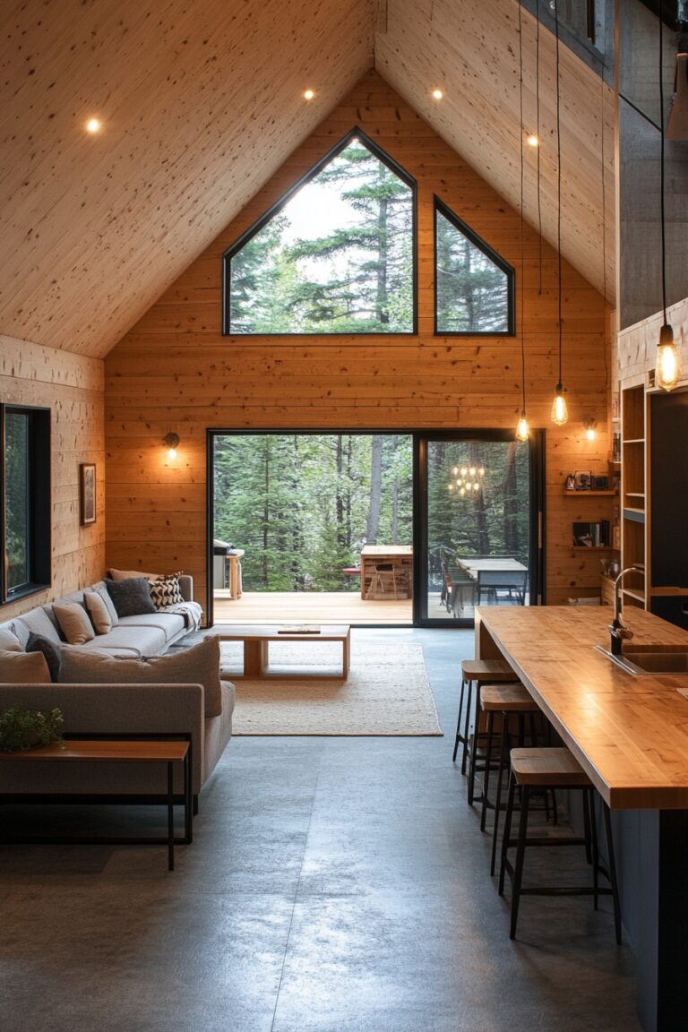 29 Small Cabin Interior Modern Ideas For A Clean And Contemporary Design