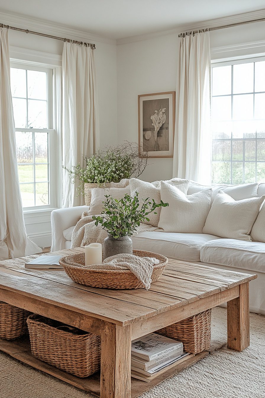 29 Modern Farmhouse Living Room Ideas For A Relaxed And Elegant Vibe