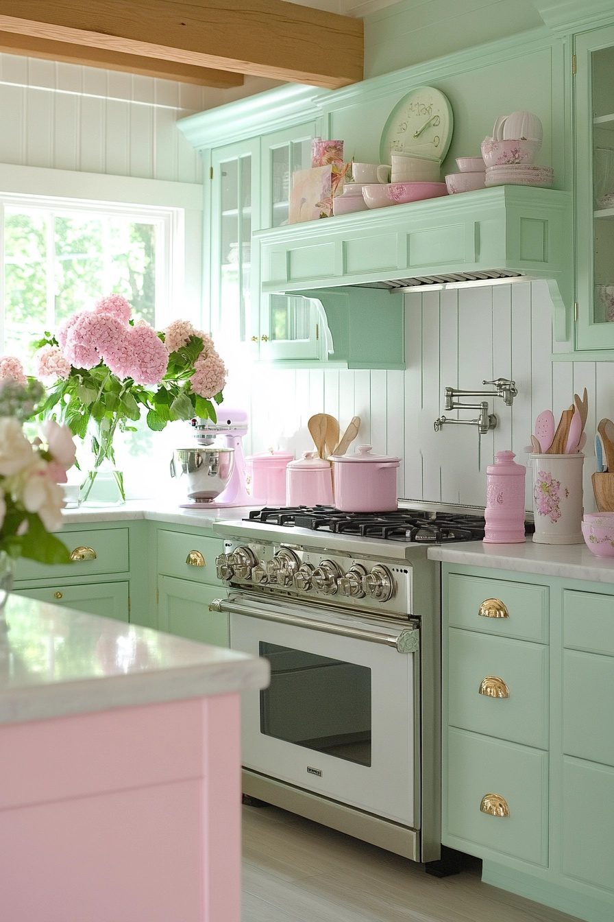 29 Coastal Preppy Kitchen Ideas To Create A Fresh Seaside Vibe