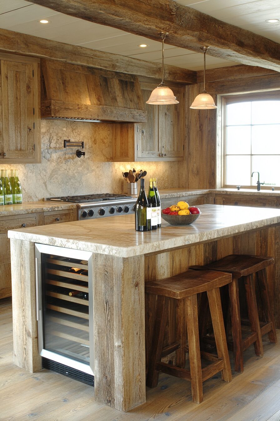 29 Rustic Modern Kitchen Ideas To Bring Natural Elements And Modern ...