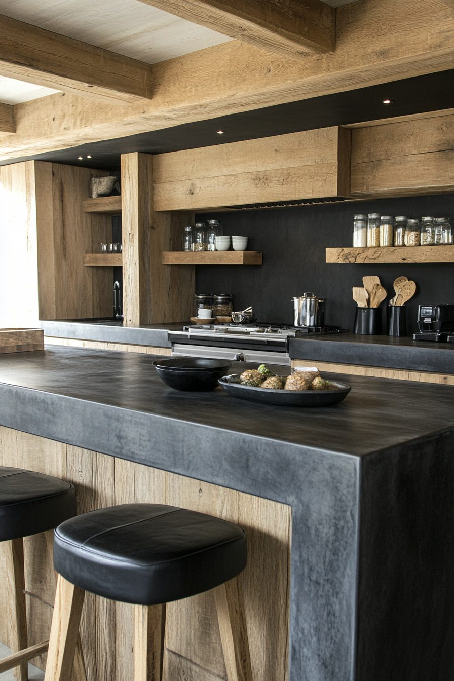 29 Rustic Modern Kitchen Ideas To Bring Natural Elements And Modern ...