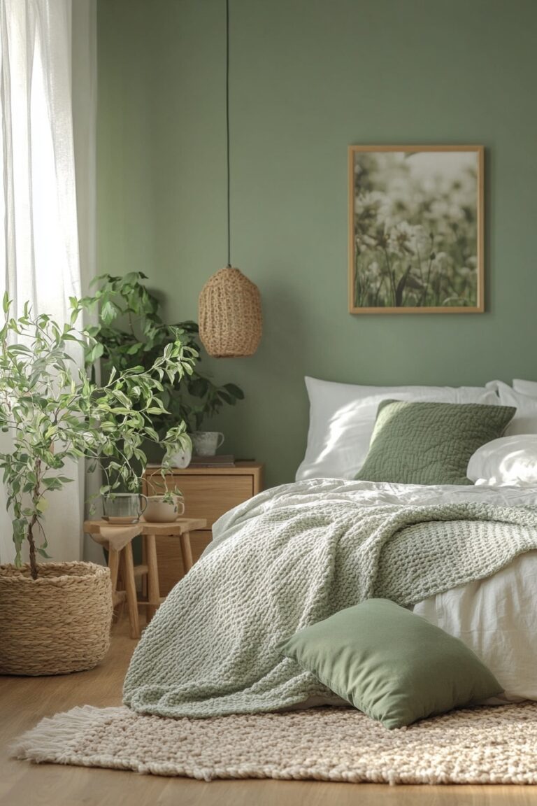 29 Cozy Bedroom Green Ideas For A Nature-Inspired Sanctuary
