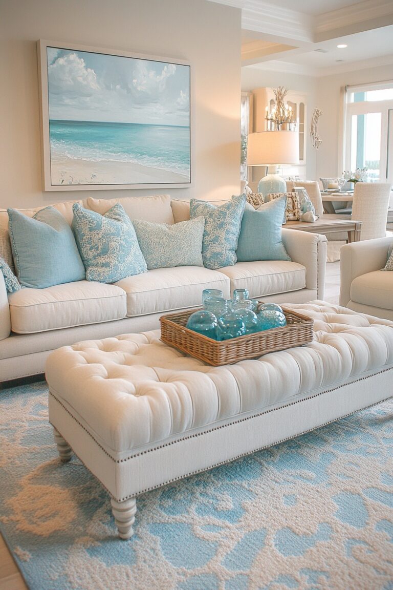 29 Beach Lounge Room Ideas To Bring Coastal Calm Indoors