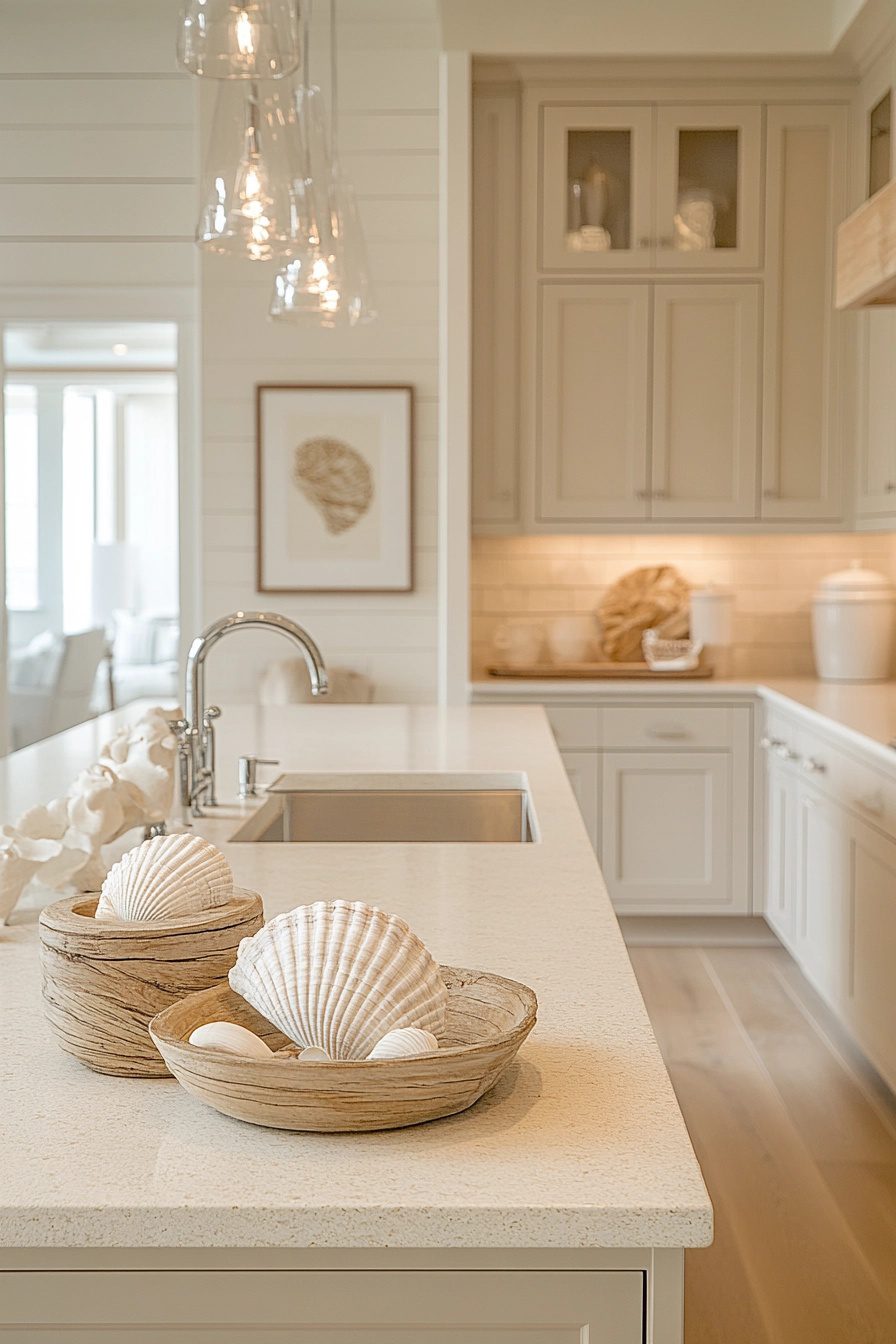29 Coastal Preppy Kitchen Ideas To Create A Fresh Seaside Vibe