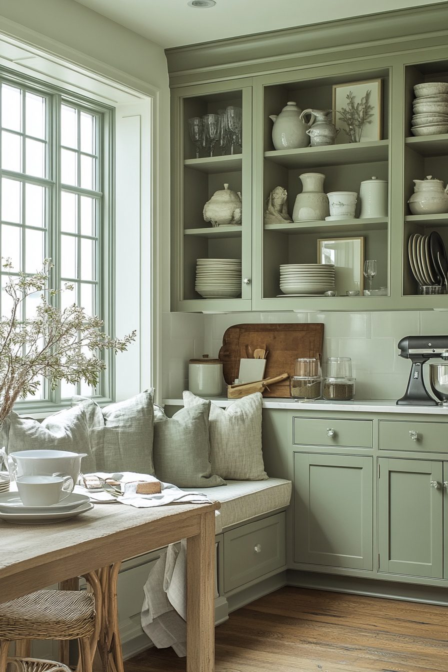 29 Green Kitchen Designs To Transform Your Kitchen Into A Calming Retreat