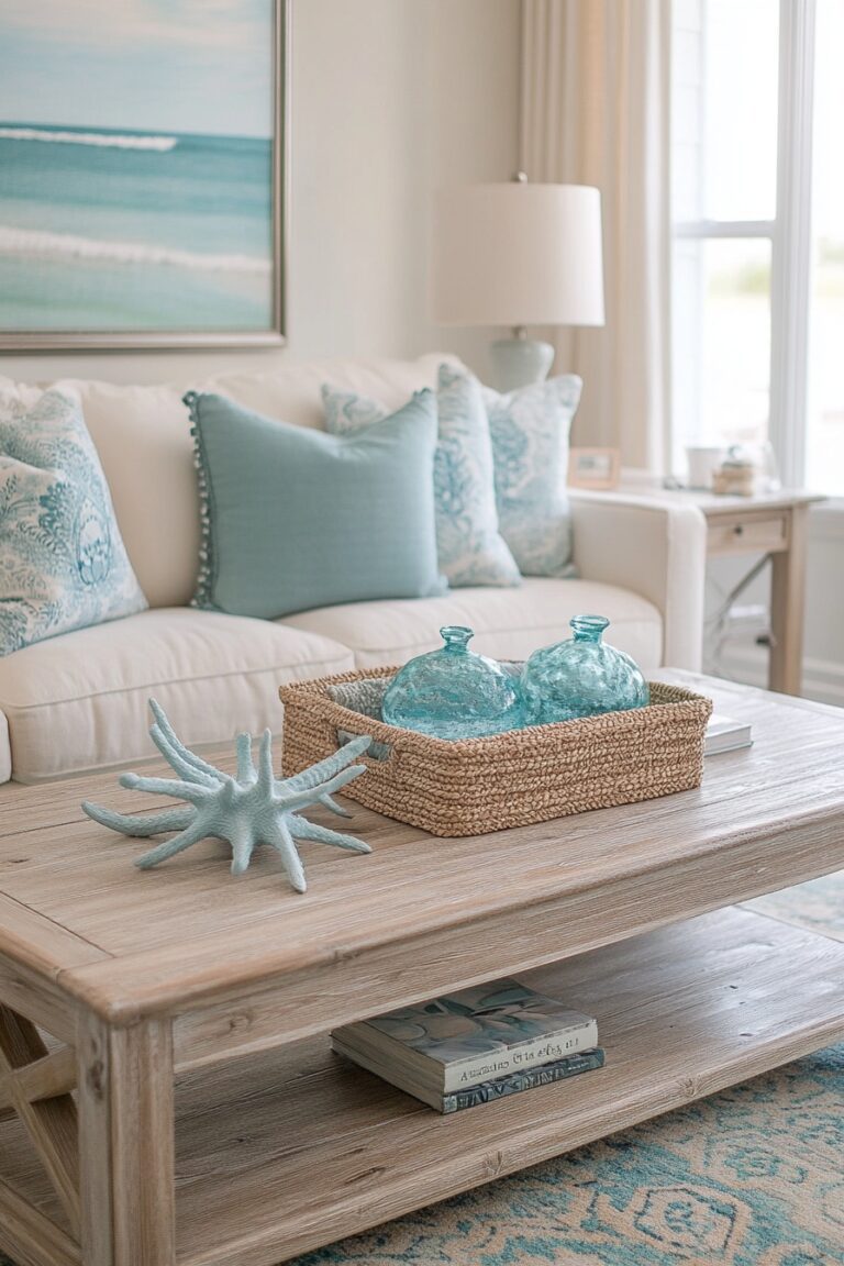 29 Coastal Preppy Living Room Decor Ideas For A Light And Airy Feel