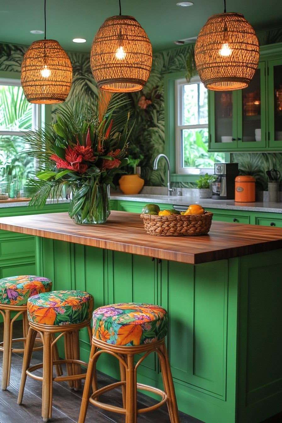 29 Green Kitchen Designs To Transform Your Kitchen Into A Calming Retreat