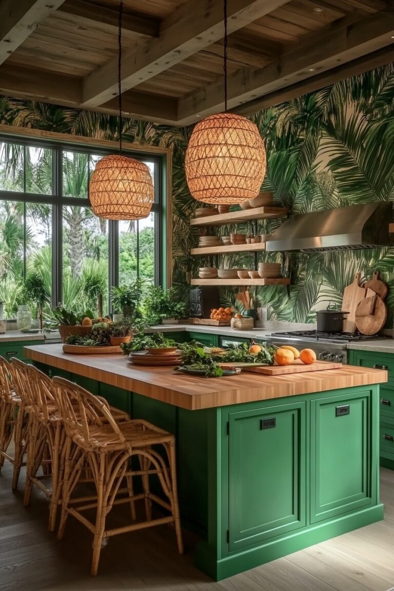 29 Coastal Boho Kitchen Ideas To Infuse Your Space With Coastal Serenity