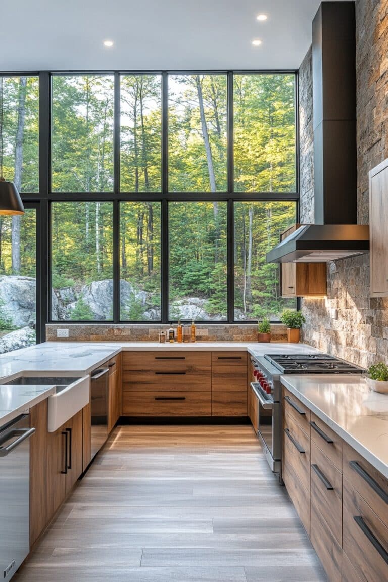 29 Rustic Modern Kitchen Ideas To Bring Natural Elements And Modern ...