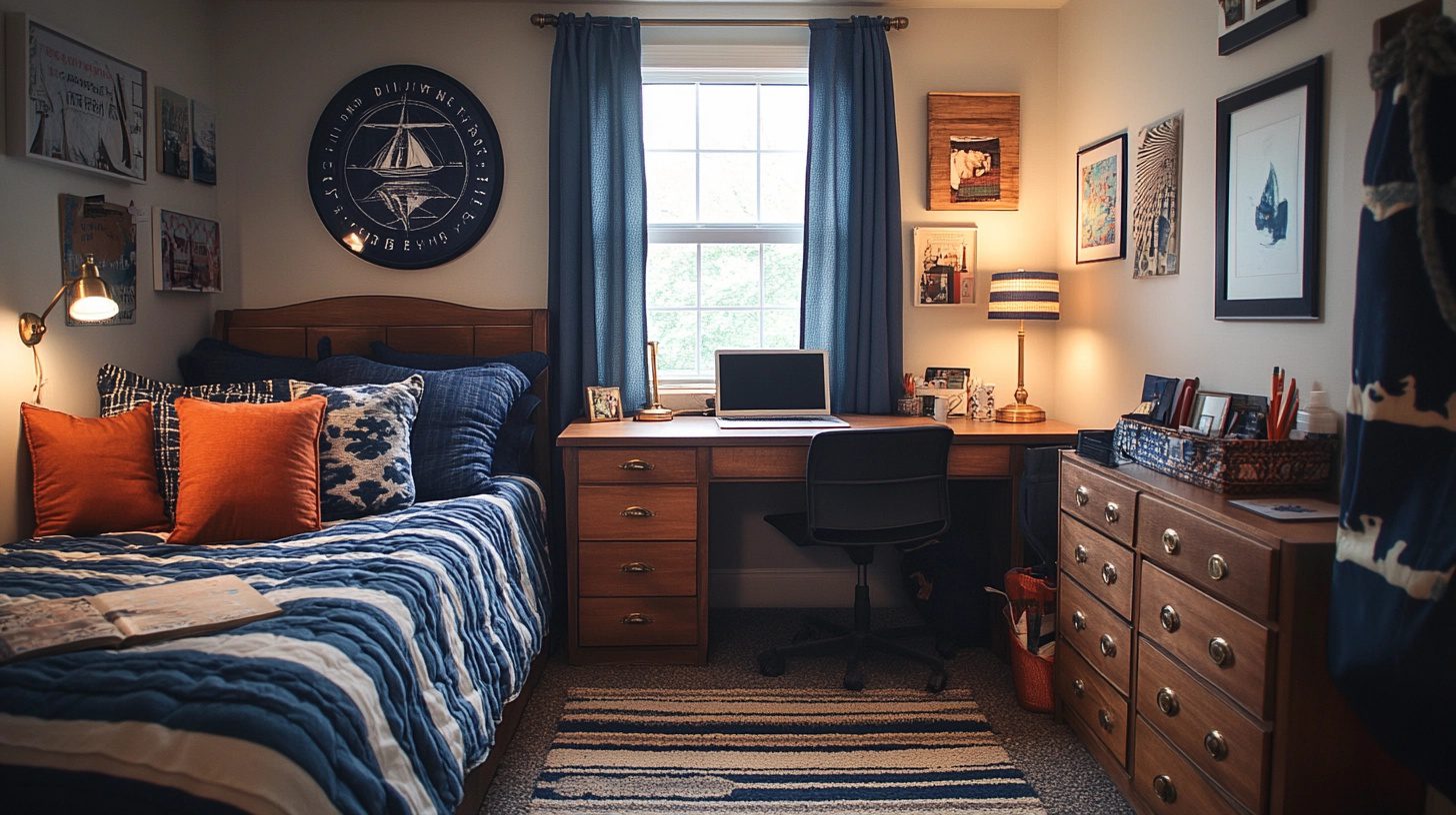 29 Coastal Preppy Dorm Room Ideas To Create A Chic Seaside Escape