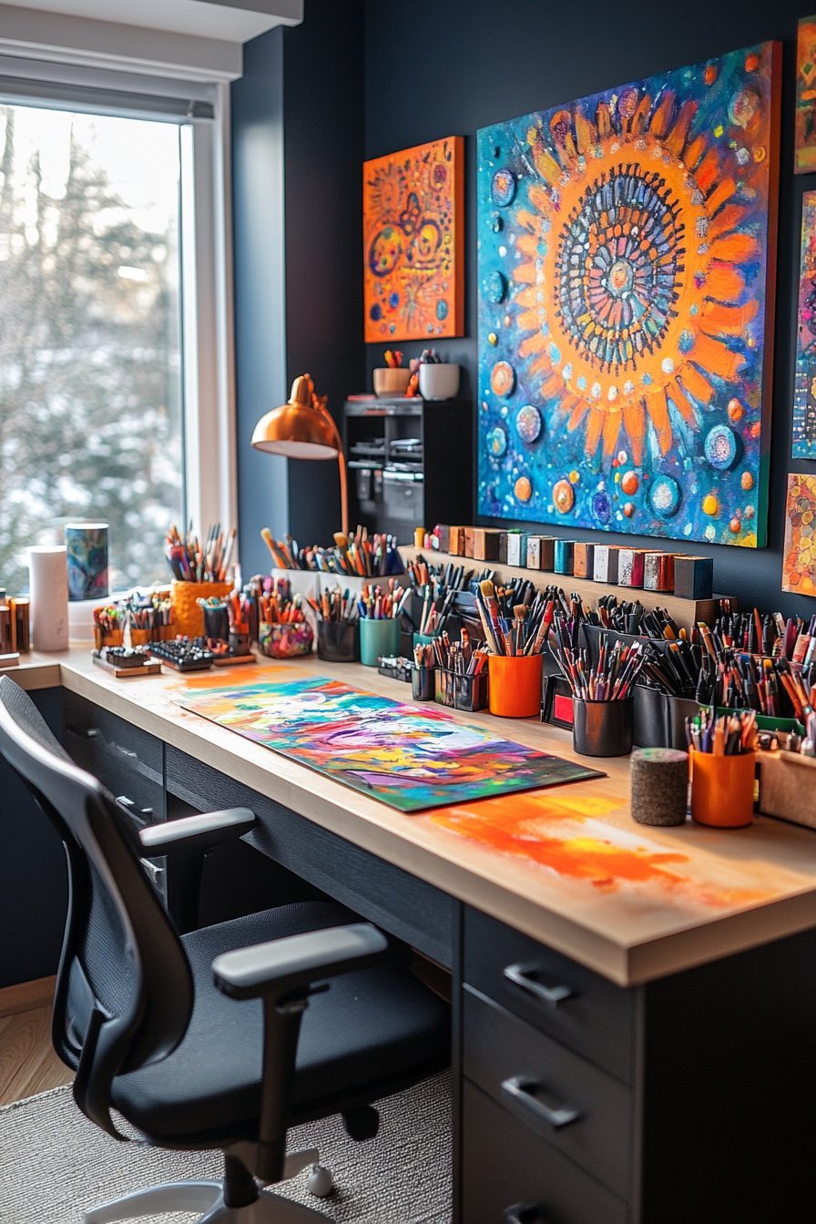 29 Tiny Apartment Home Office Ideas For Setting Up A Productive Home ...