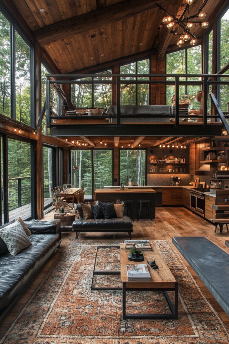 29 Modern Cabin Interior Design Ideas To Refresh Your Space