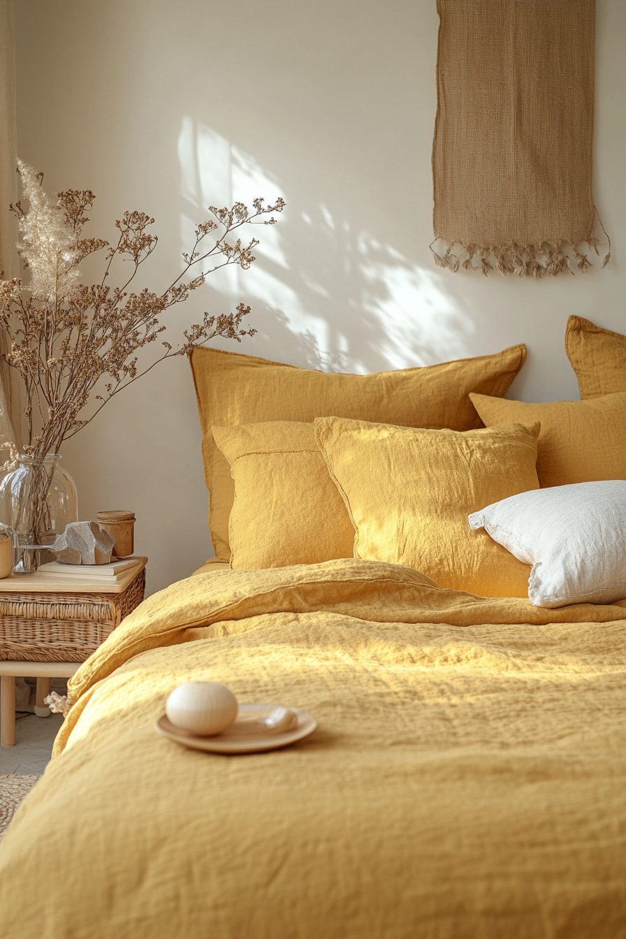 29 Yellow Boho Bedroom Ideas For A Bright And Cozy Retreat