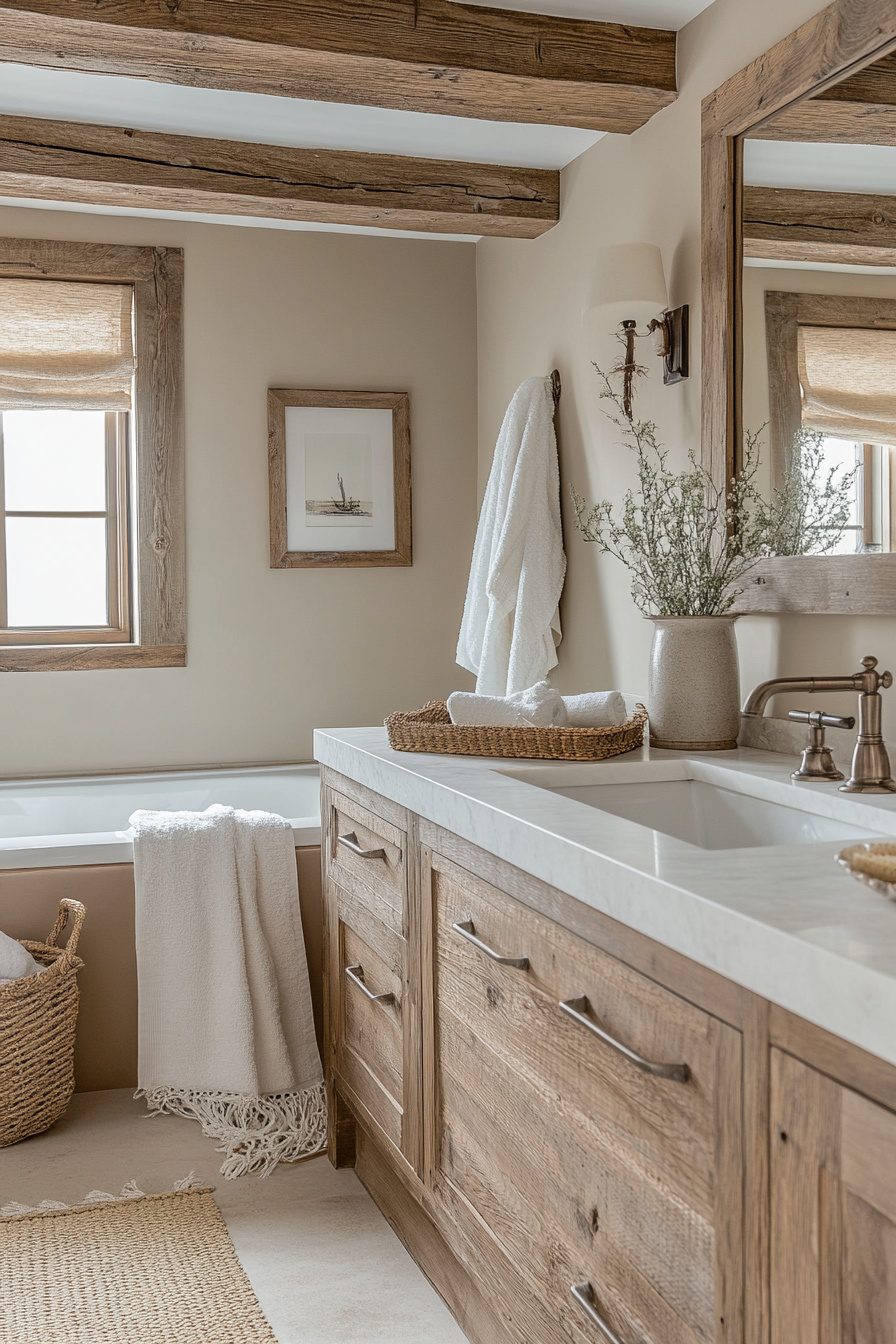 29 Transitional Bathroom Design Ideas For A Timeless Look