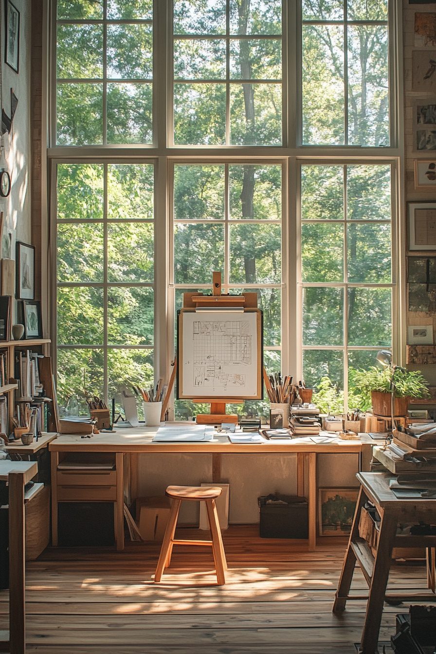 29 Small Cabin Office Designs Perfect For Tiny Home Living