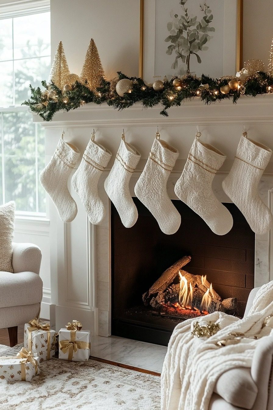29 Christmas Fireplace Decor Ideas For A Cozy Holiday Atmosphere
