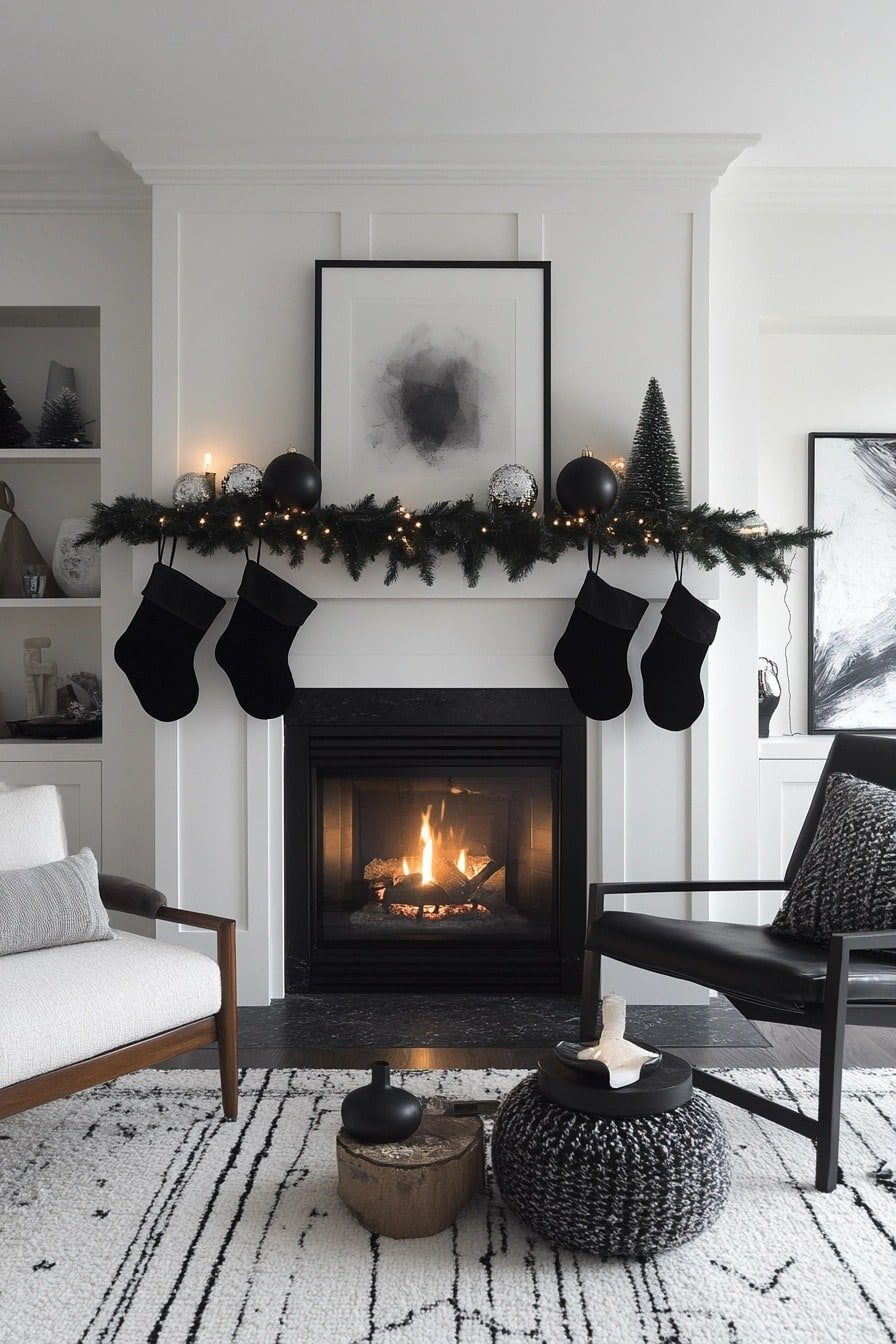 29 Christmas Fireplace Decor Ideas For A Cozy Holiday Atmosphere