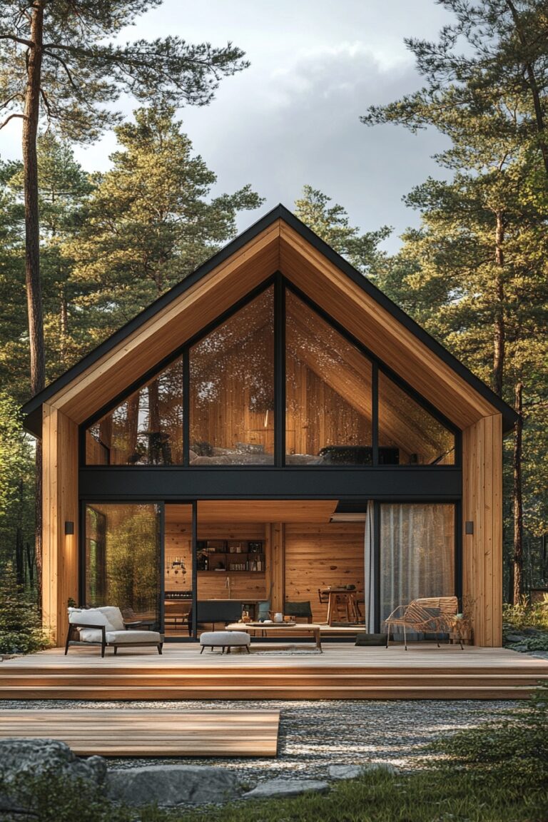29 Small Cabin Exterior Ideas For A Perfect Rustic Retreat