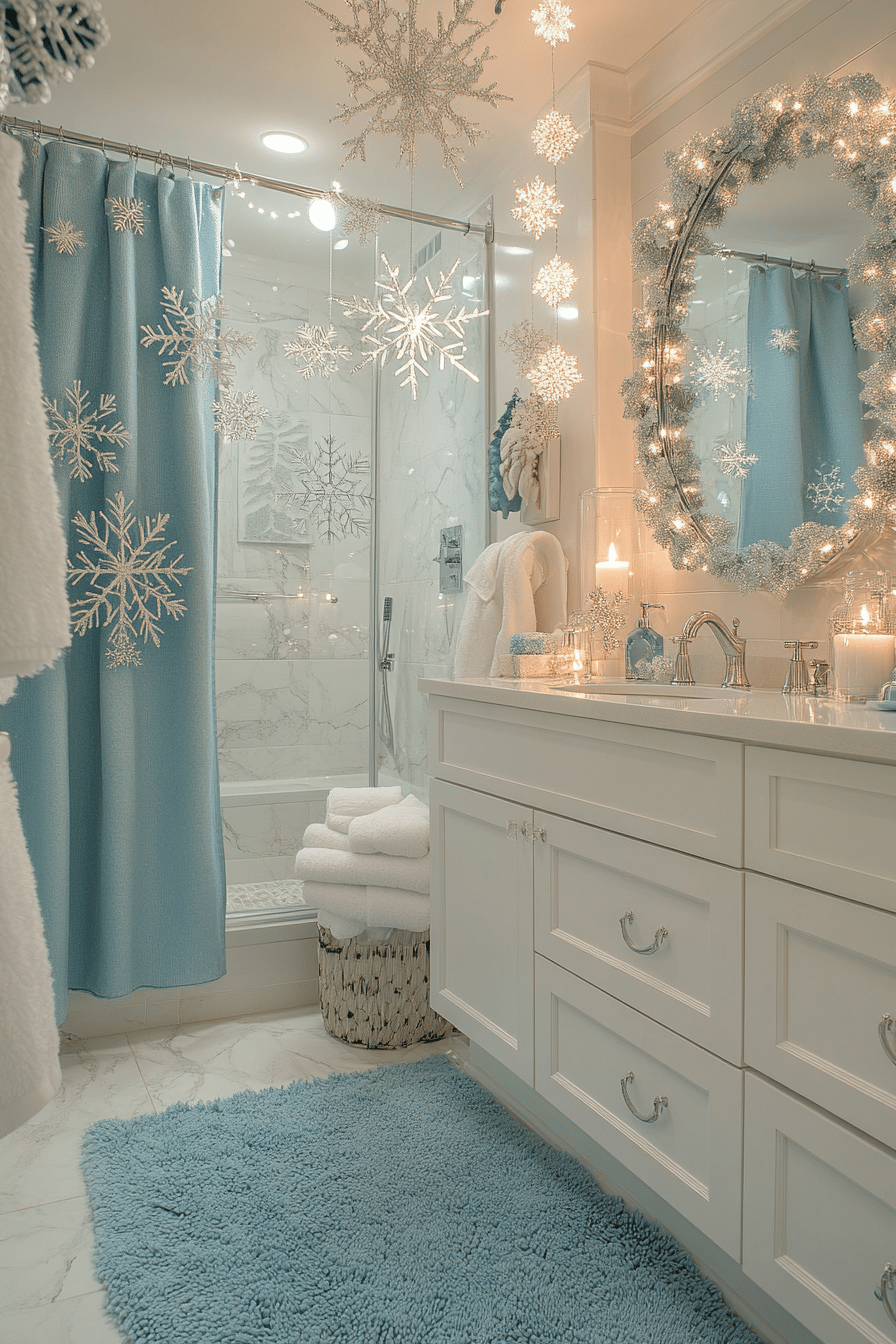 29 Christmas Bathroom Decor Ideas To Celebrate The Season In Style