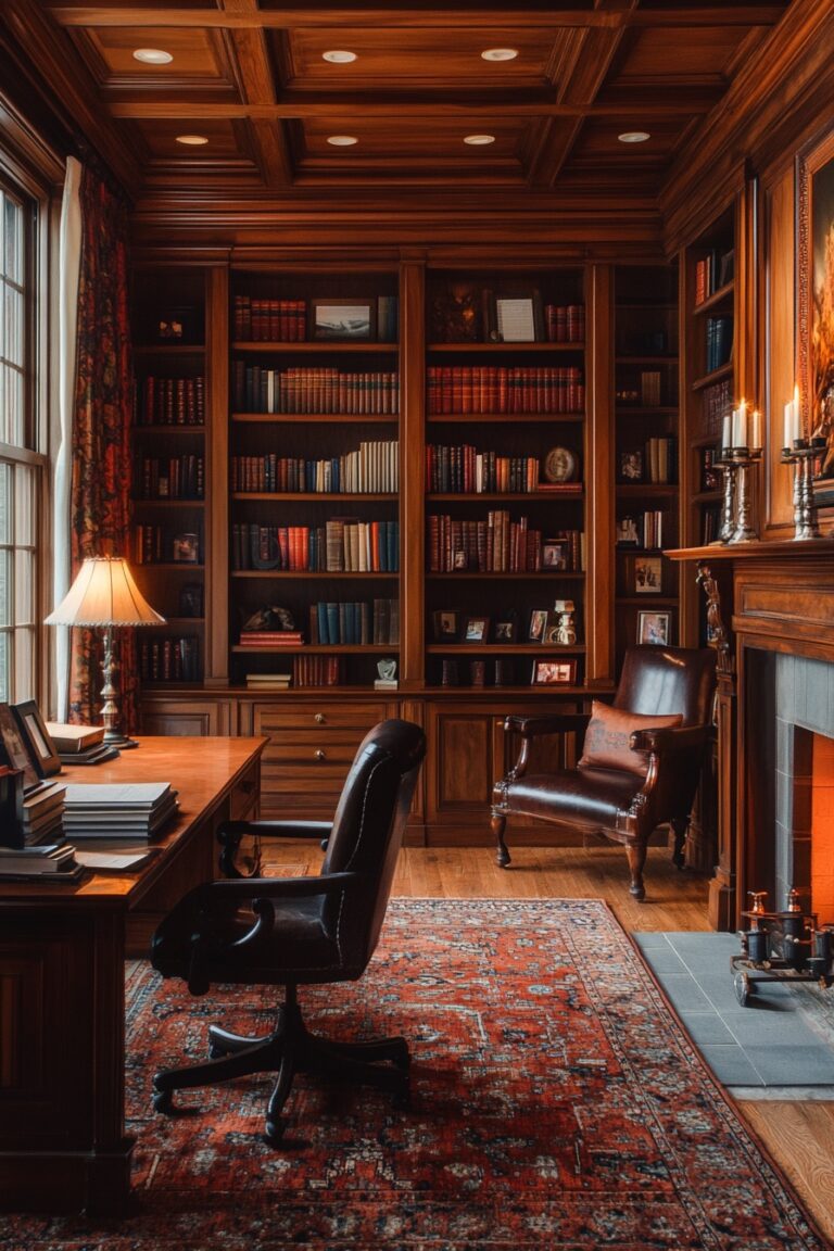 29 Small Cabin Office Designs Perfect For Tiny Home Living