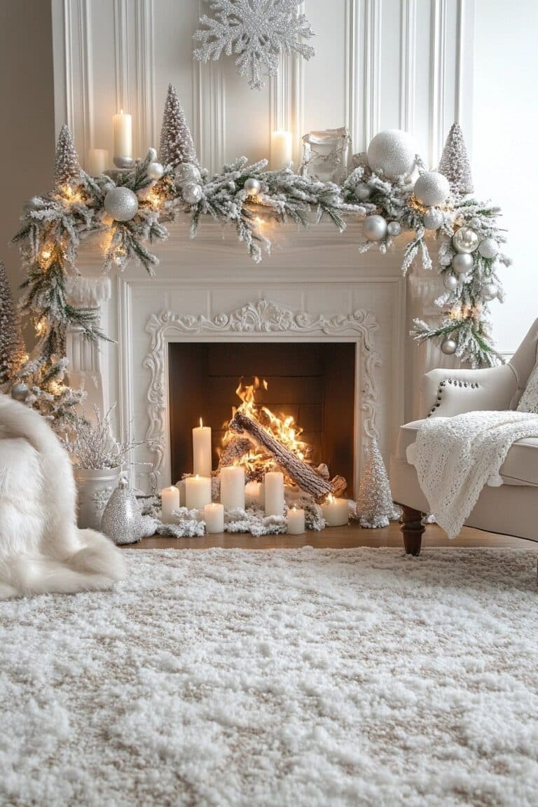 29 Christmas Fireplace Decor Ideas For A Cozy Holiday Atmosphere