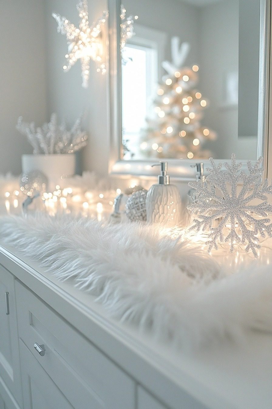 29 Christmas Bathroom Decor Ideas To Celebrate The Season In Style