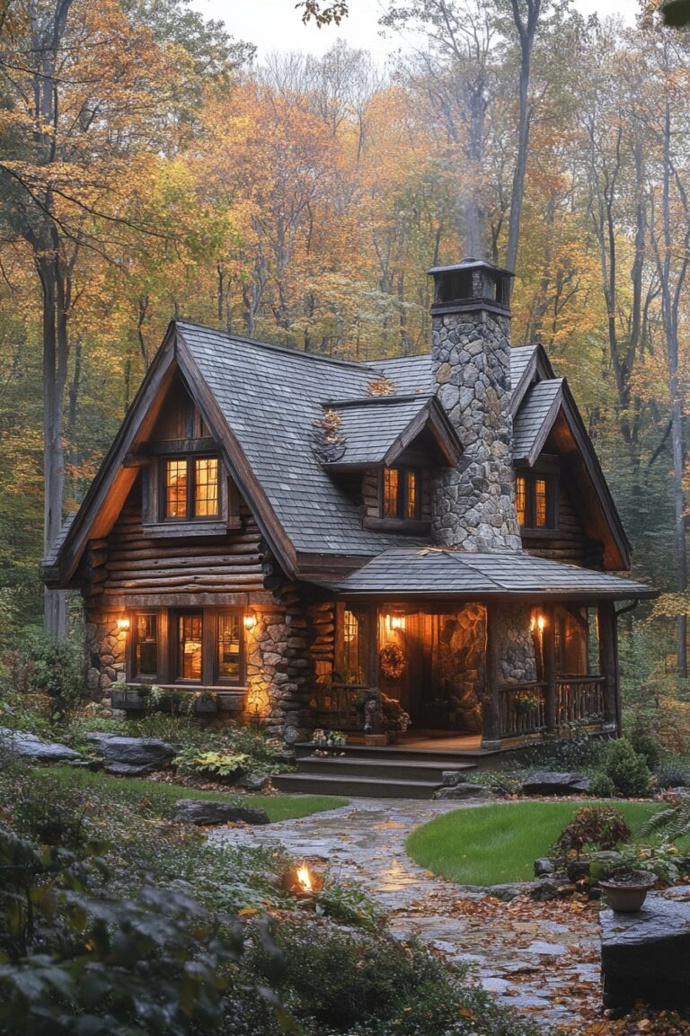 29 Small Cabin Exterior Ideas For A Perfect Rustic Retreat