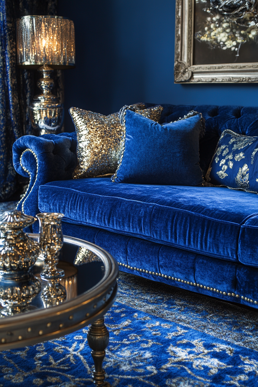 29 Blue Couch Living Room Ideas To Add A Pop Of Color To Your Home