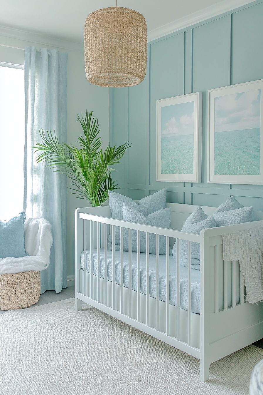 29 Ocean Nursery Ideas To Inspire Your Baby’s Love For The Ocean